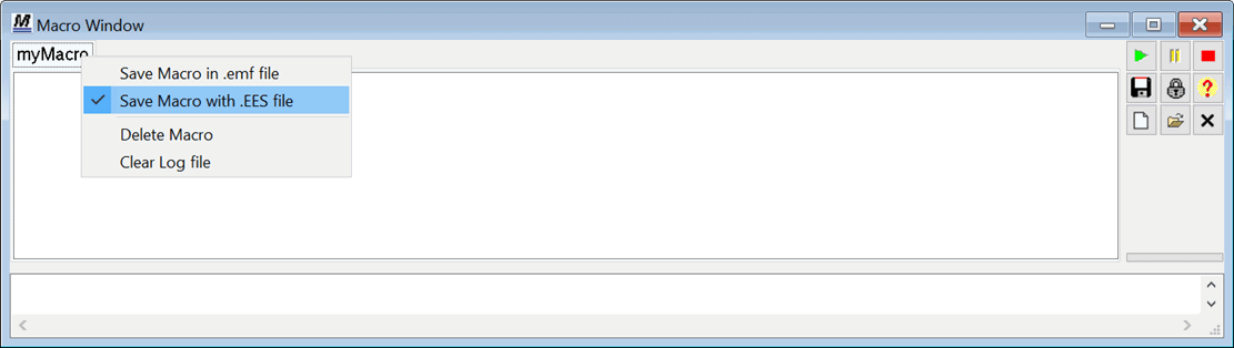 Macro Window (Professional Version)