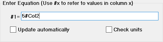 Change Table Column Values